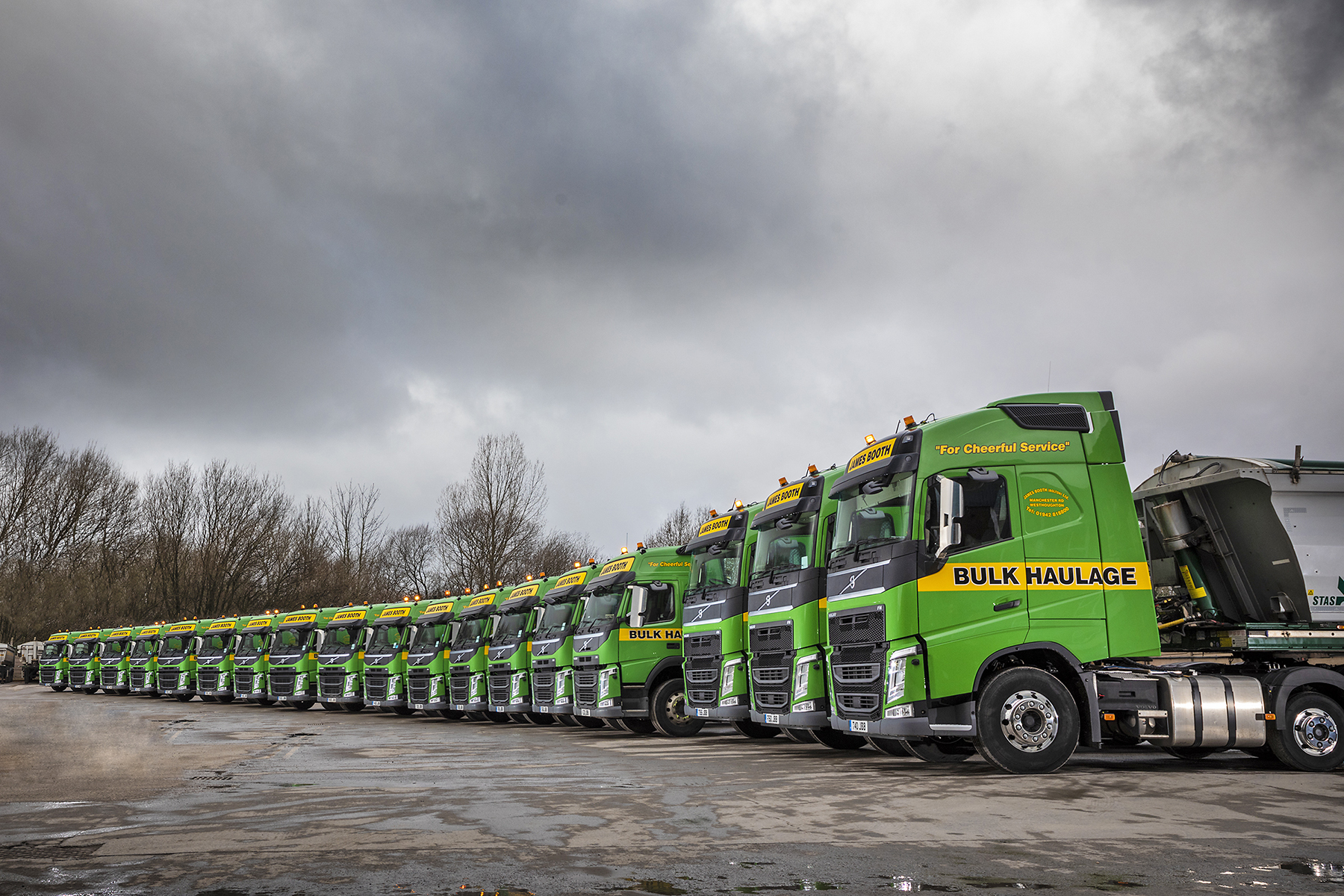 Ten New Volvo Tractor Units Are Just the Ticket for James Booth (Bolton ...